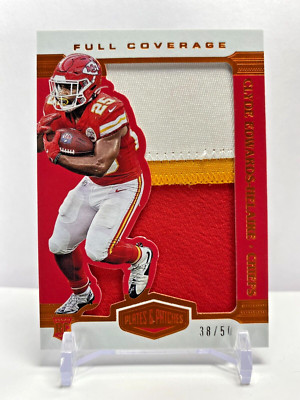 2020 Panini Plates & Patches Rookie Full Coverage #'d /50 Clyde Edwards ...