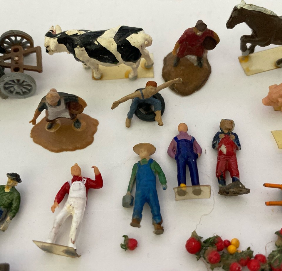 Farm Figures For Layout HO Scale | eBay