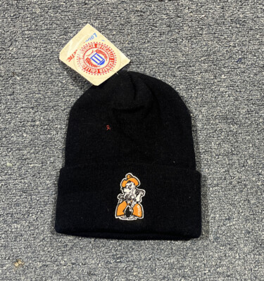 New Black Logo Athletic Oklahoma State Cowboys Cuffed Knit Winter ...