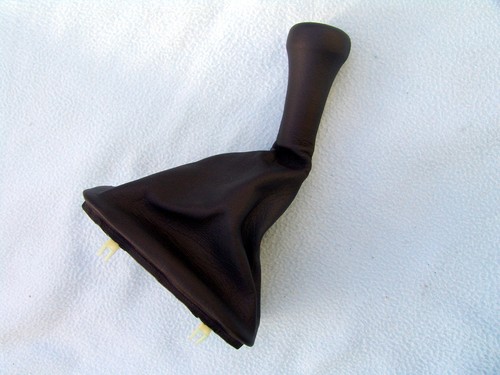 BMW E30 M3 SHIFT KNOB AND BOOT, BRAND NEW, LEATHER BISON, GENUINE BMW ...