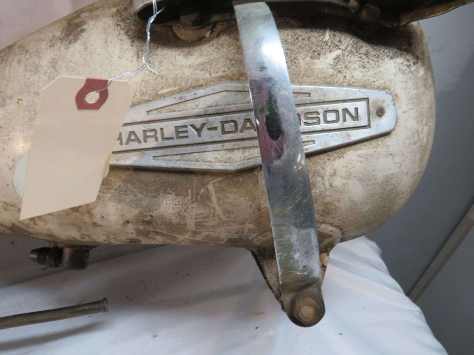 1954-72 Harley Davidson Right Hand Shift Gas Fuel Oil Police Servi-Car ...
