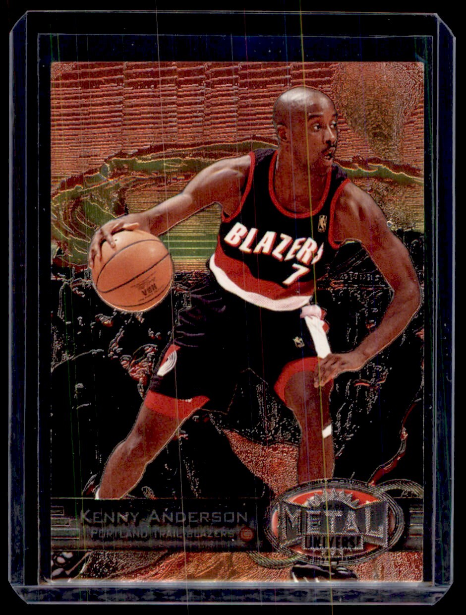 1997-98 METAL UNIVERSE KENNY ANDERSON PORTLAND TRAIL BLAZERS #74 | eBay