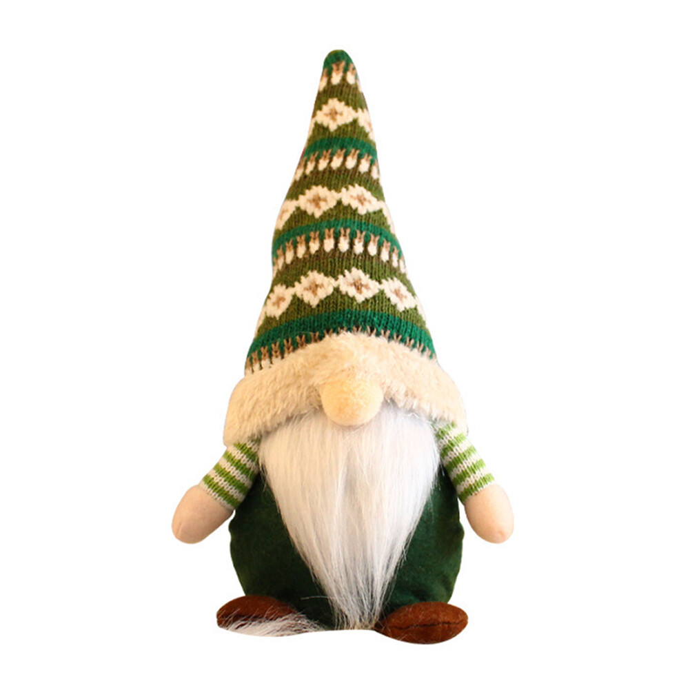 Christmas Dwarf Statue White Bearded Small Tree Pendant Ornaments (Boy ...