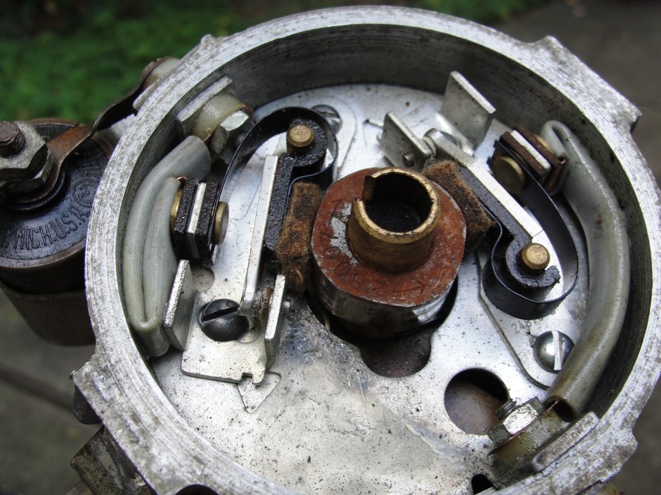 Mallory YC-343 ACO Dual Point Distributor Ford FE 390 427 428 Hot Rod ...