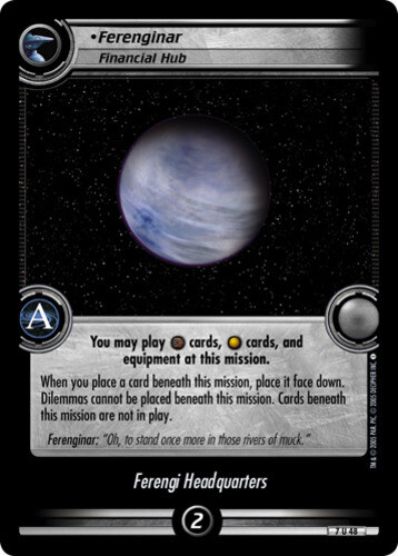 Star Trek 2E: Fereginar, Financial Hub [Ungraded] Strange New Worlds ...