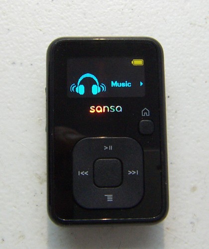 SanDisk Sansa Clip+ 4GB Digital Media MP3 Player Black. Works great ...