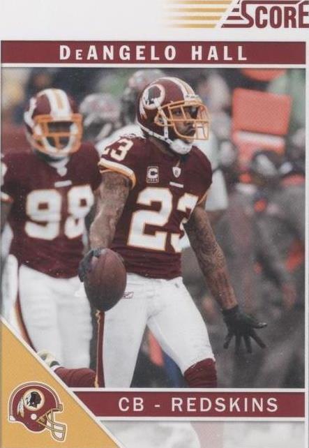 2011 Score - DeAngelo Hall #295 for sale online | eBay
