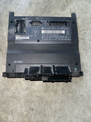 07-13 Mercedes W221 S550 S63 AMG Front Right Side Under Seat Control ...