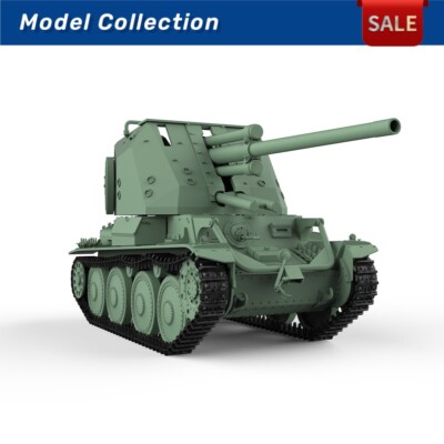 Model Kits 1/200 1/220 Sweden Tank Destroyer Pvkv II | eBay