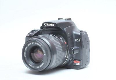 Canon EOS Digital Rebel XTi DSLR Camera W/AF 35-80mm Lens | eBay