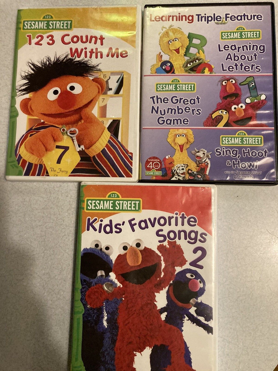 Sesame Street 123 Count With Me Vhs Ebay