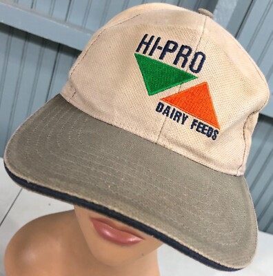 Hi-Pro Dairy Feeds Drink Milk Eat Beef Strapback Baseball Hat Cap | eBay