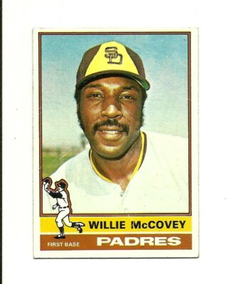 1976 TOPPS #520 Willie McCovey: San Diego Padres: 1st Base: Baseball ...