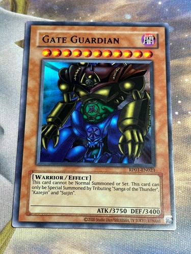 YUGIOH! 1x Gate Guardian RP01-EN023 Ultra Rare NM | eBay