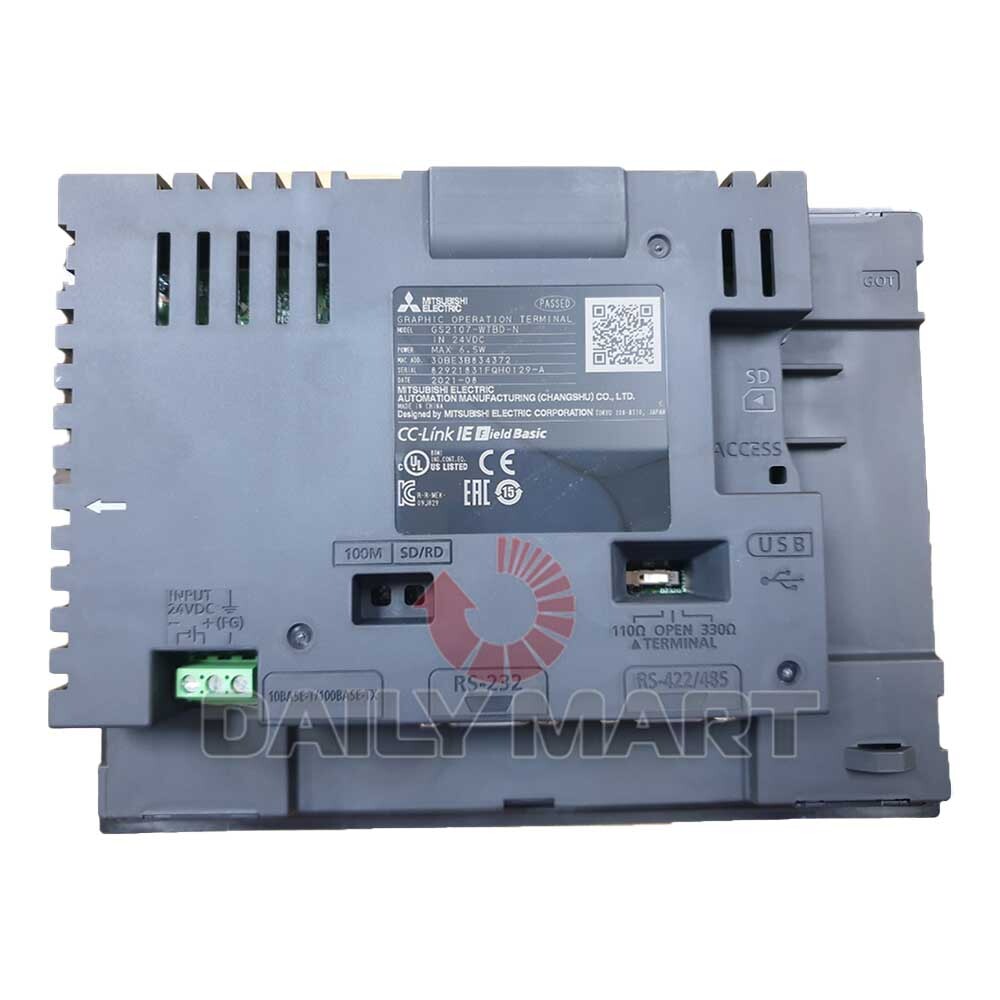 NEW Mitsubishi GS2107-WTBD-N GS2107WTBDN Touch Panel HMI | eBay