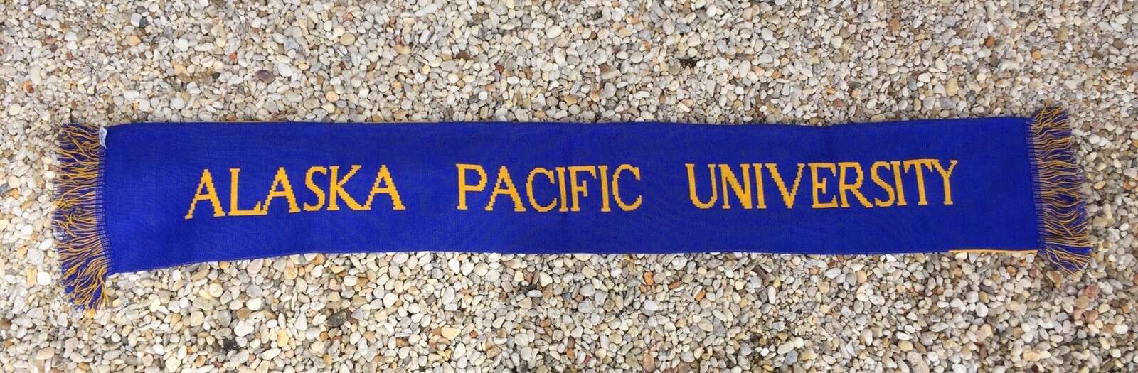 ALASKA PACIFIC University PIONEERS Scarf~Student Section Dorm Frat ...