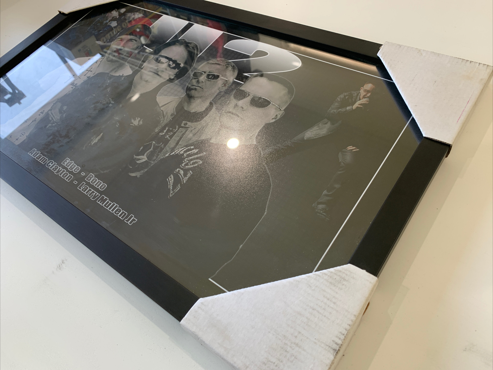 U2 Music Band Poster Professionally Framed MEMORABILIA | eBay Australia