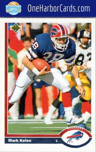 1991 Upper Deck Buffalo Bills #71 Mark Kelso | eBay