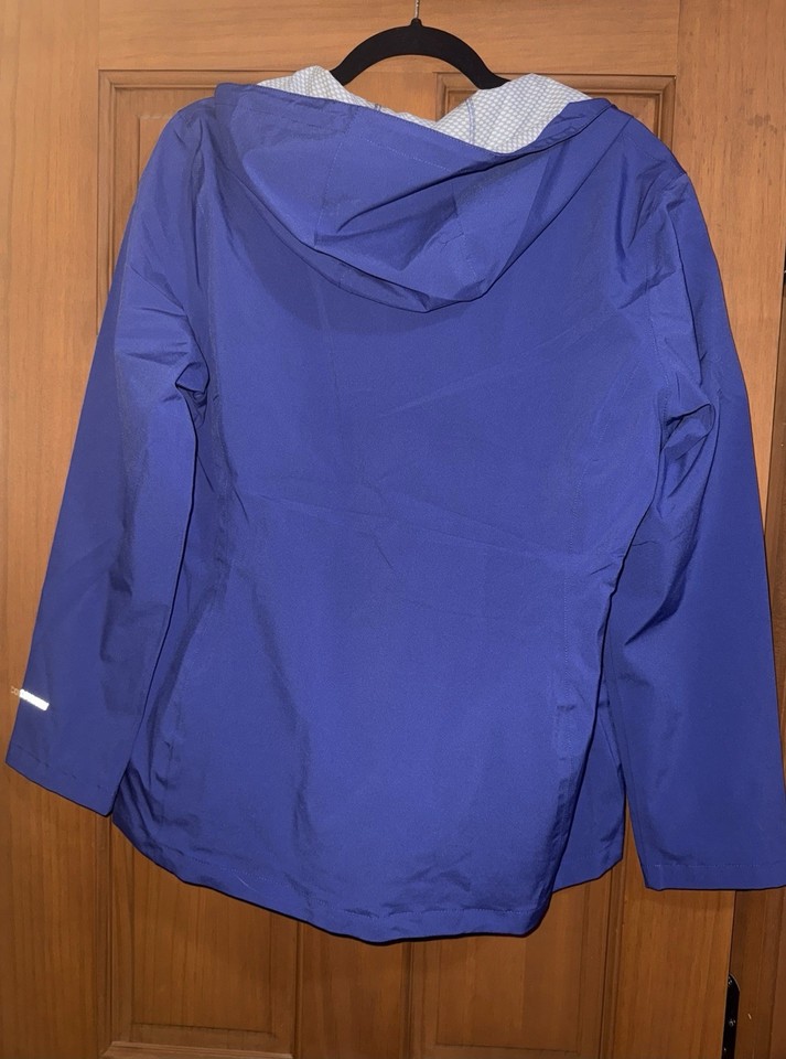 NWT Free Country Waterproof Rain Jacket With Hood Women’s Size L, Come ...