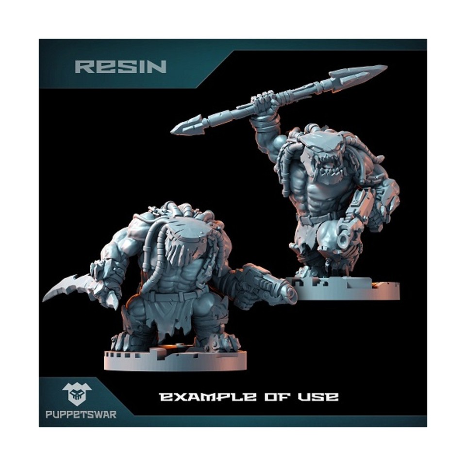 Puppetswar SF Infantry Equipment/Weapons 32 Orc Tracker Choppers (Rig ...