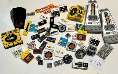 Vintage LEGO Compass & Bricks With Decals | eBay