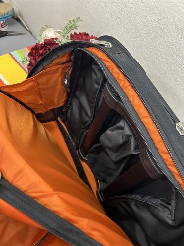 eBags Padded Wheeled Suitcase Backpack Travel Bag with Trolley | Black ...