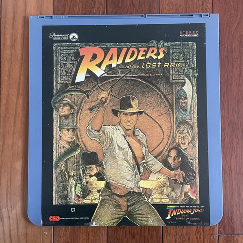 Raiders Of The Lost Ark CED RCA Selectavision Disc | eBay