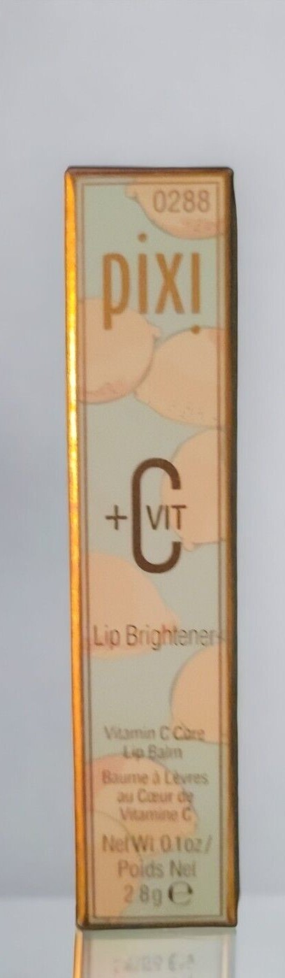 New Pixi +C Vit + Lip Brightener Smooths Vitamin C Core Lip Balm 2.8 g ...