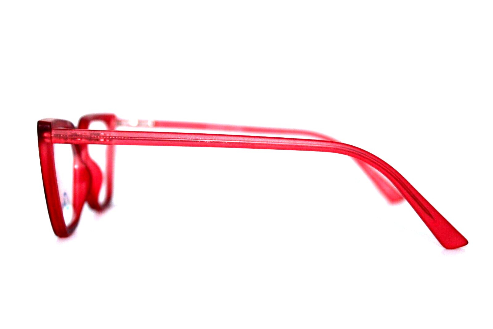 NEW MODERN OPTICAL VINTAGE BLACK RED AUTHENTIC EYEGLASSES FRAMES 51-17 ...