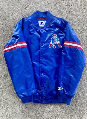 ONLY ONE ONLINE Vintage 90s Throwback Patriots Starter Pro Line Satin ...
