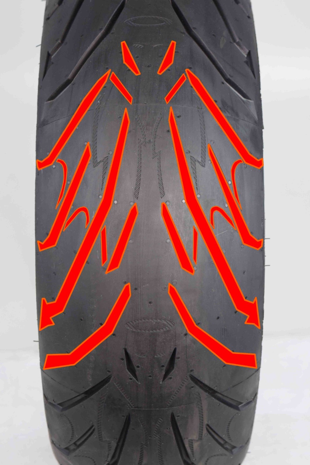 PIRELLI TIRE ANGEL ST Front & Rear set 120/70-17 180/55-17 Motorcycle ...