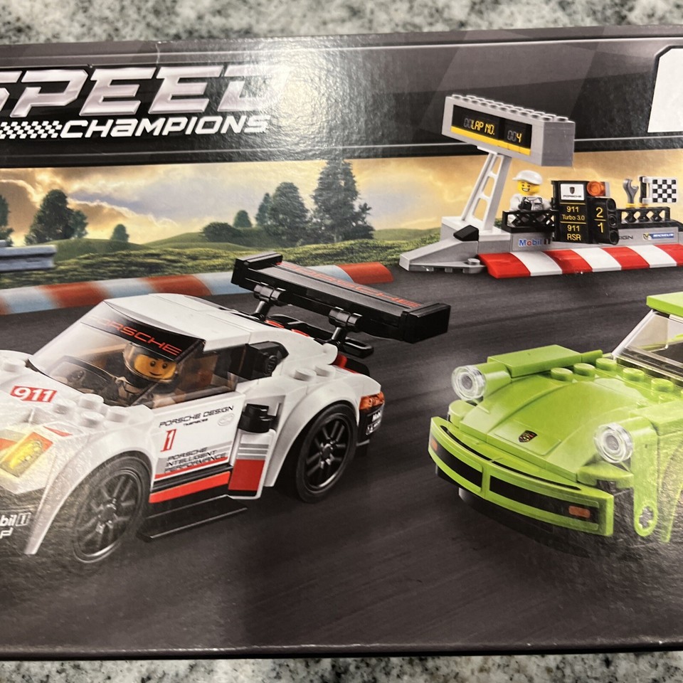 Lego 75888 PORSCHE 911 RSR & TURBO 3.0 Speed Champions NEW NIB Sealed ...