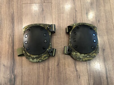 KOSOVO ARMY FSK MILITARY DIGITAL CAMO TACTICAL COMBAT KNEE PADS ...
