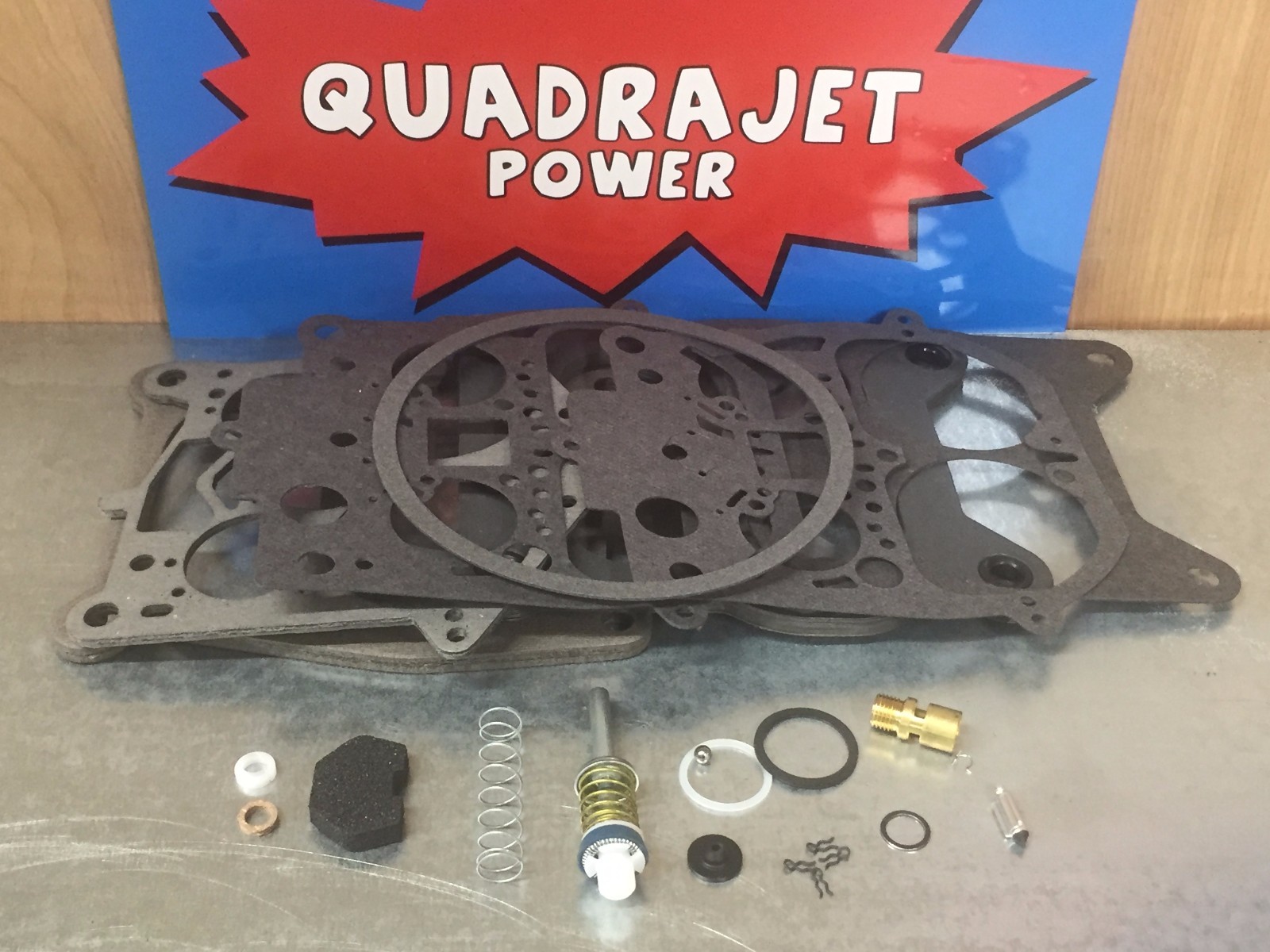 Quadrajet Premium Rebuild Kit Chevrolet 69-72 Chevy GMC 68-72 Pontiac ...