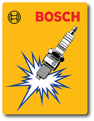 VINTAGE REPRO SPARK PLUG STICKER DECAL SPEED SHOP RACING | eBay