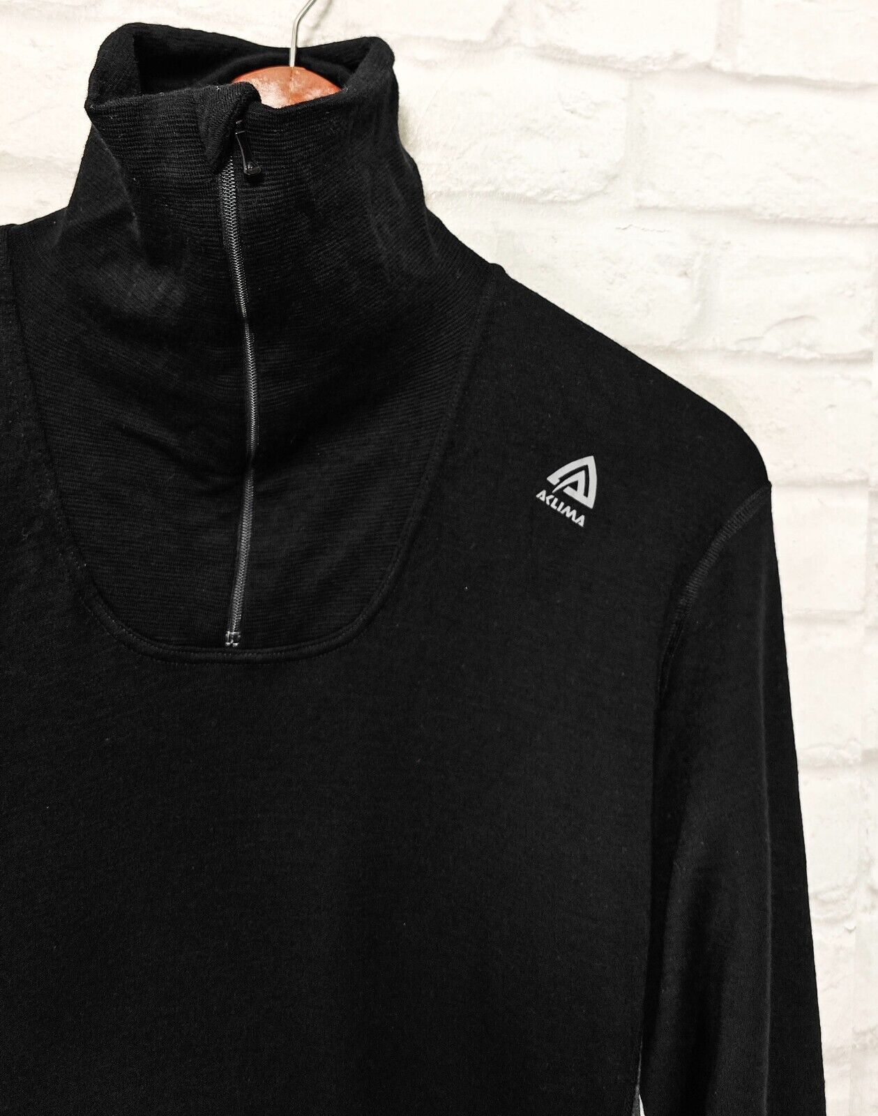 ACLIMA 200G Soft 100% Merino wool Men's Hiking Thermo Base Layer Size ...