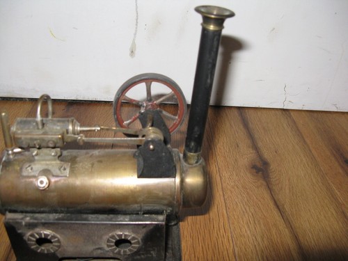 *UNTESTED* Antique VTG Early Josef Falk JF Toy Steam Engine Germany ...