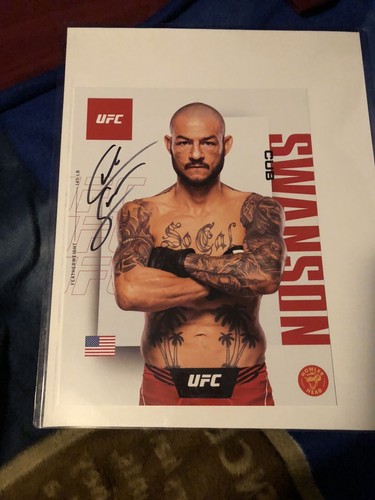 Cub Swanson Signed Photo, UFC | eBay