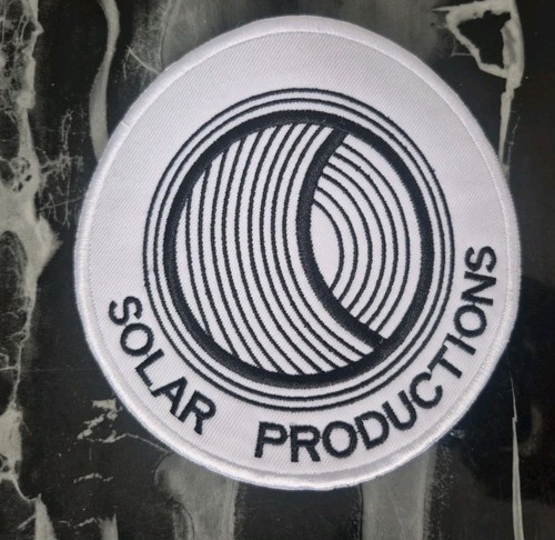 Steve McQueen Solar Productions Patch Embroidered NOS Circa Unknown | eBay