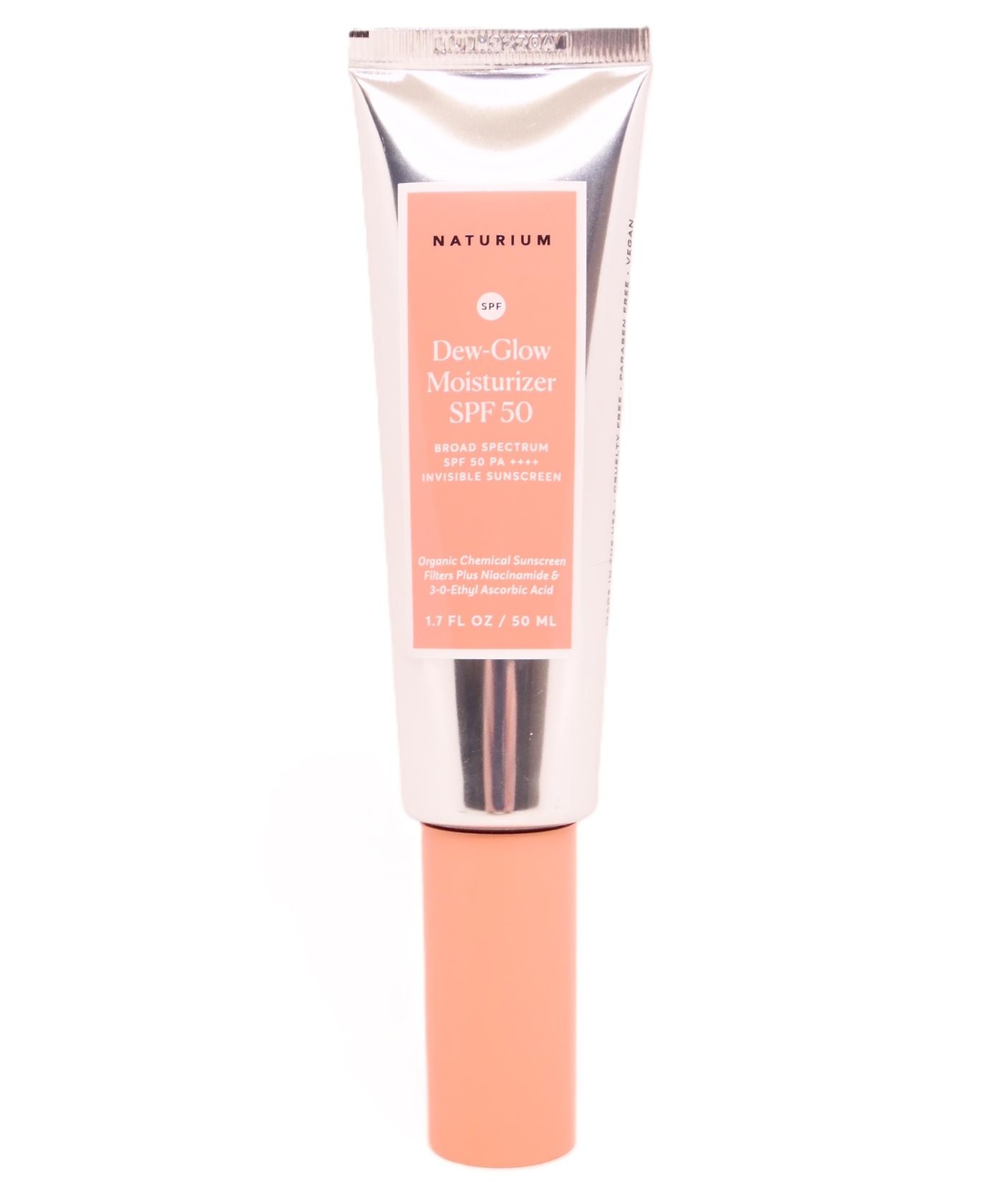 Naturium Dew-Glow Moisturizer SPF 50 Invisible Organic Sunscreen ...