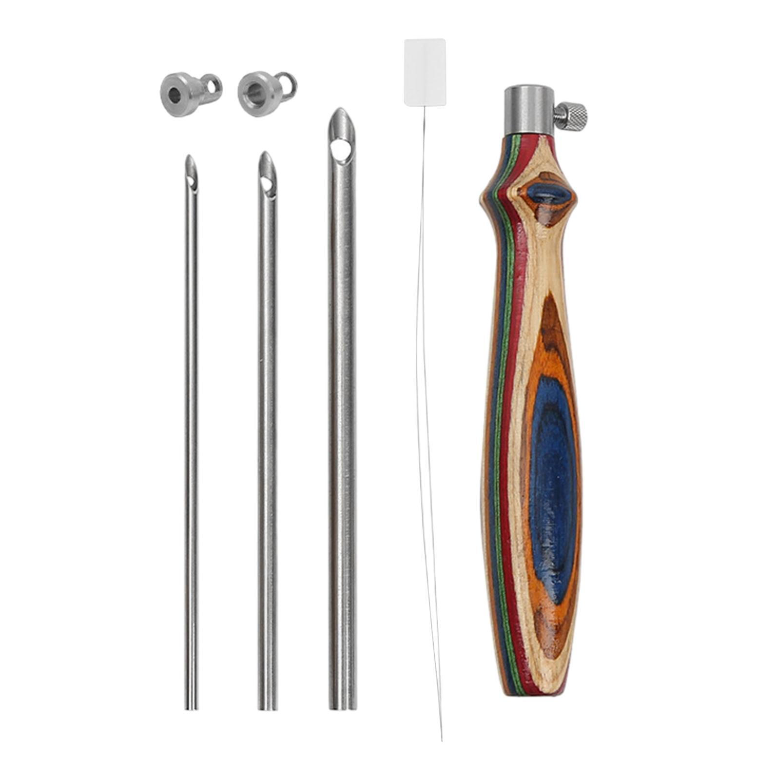 Punch Needle Tool DIY Craft Poking Needle Easy to Thread Adjustable ...
