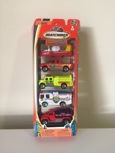 Matchbox - Fire Chiefs-Alarm # 1 - 5 Pack - 2004 MIB - Free Post ...