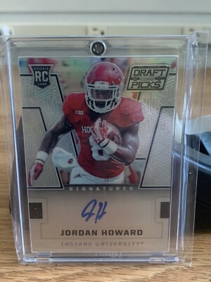 🔥 Jordan Howard UAB 2016 PRIZM Draft Picks RC Auto Rookie Autograph 🔥 ...