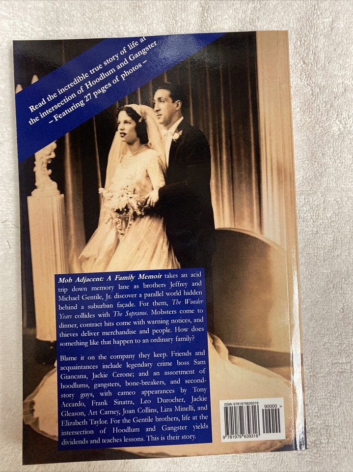 Mob Adjacent : A Family Memoir by Michael Gentile and Jeffrey Gentile ...