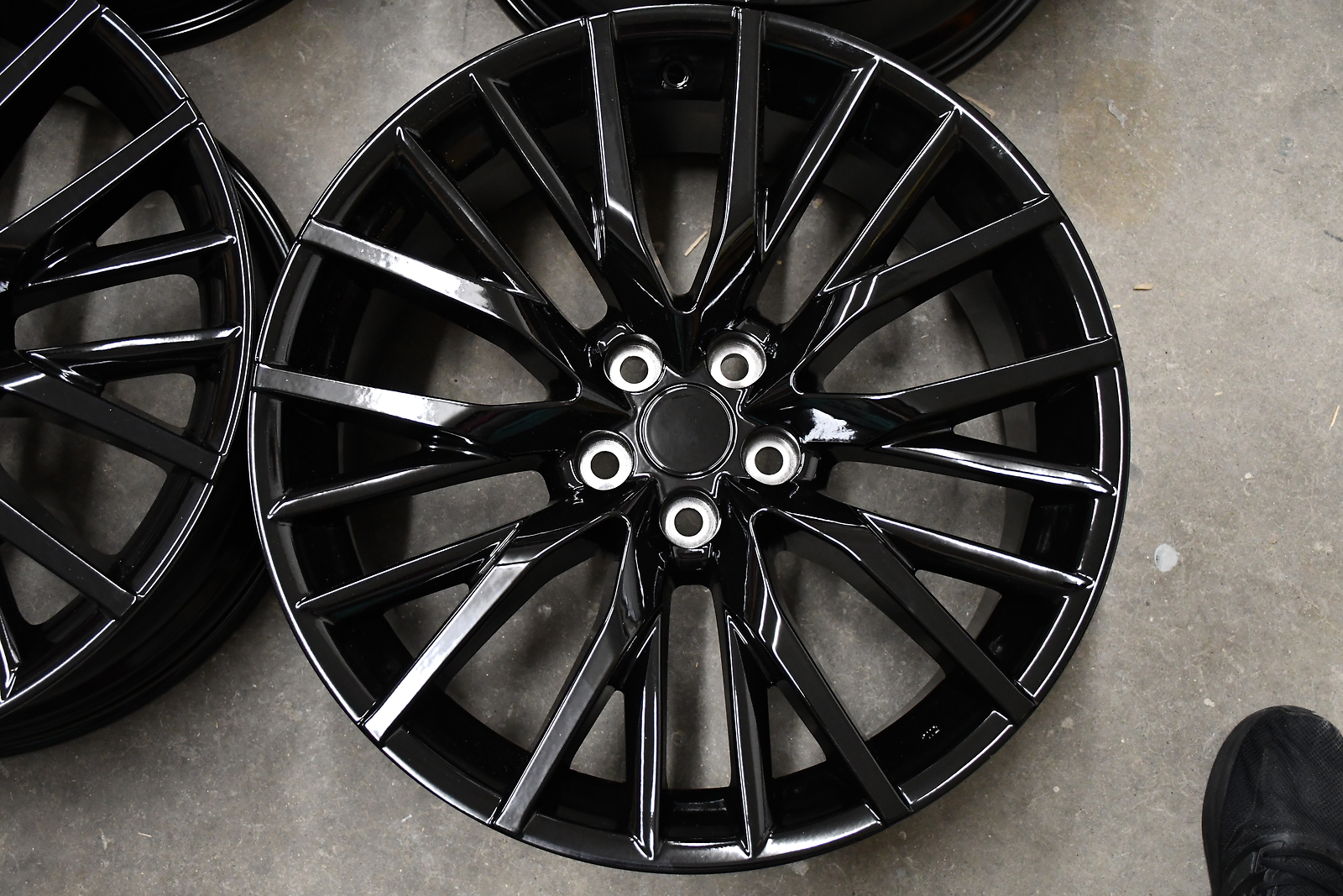 Set 4 20x8 OE Wheels LX59 Gloss Black Wheels 5x4.5 Rims | eBay