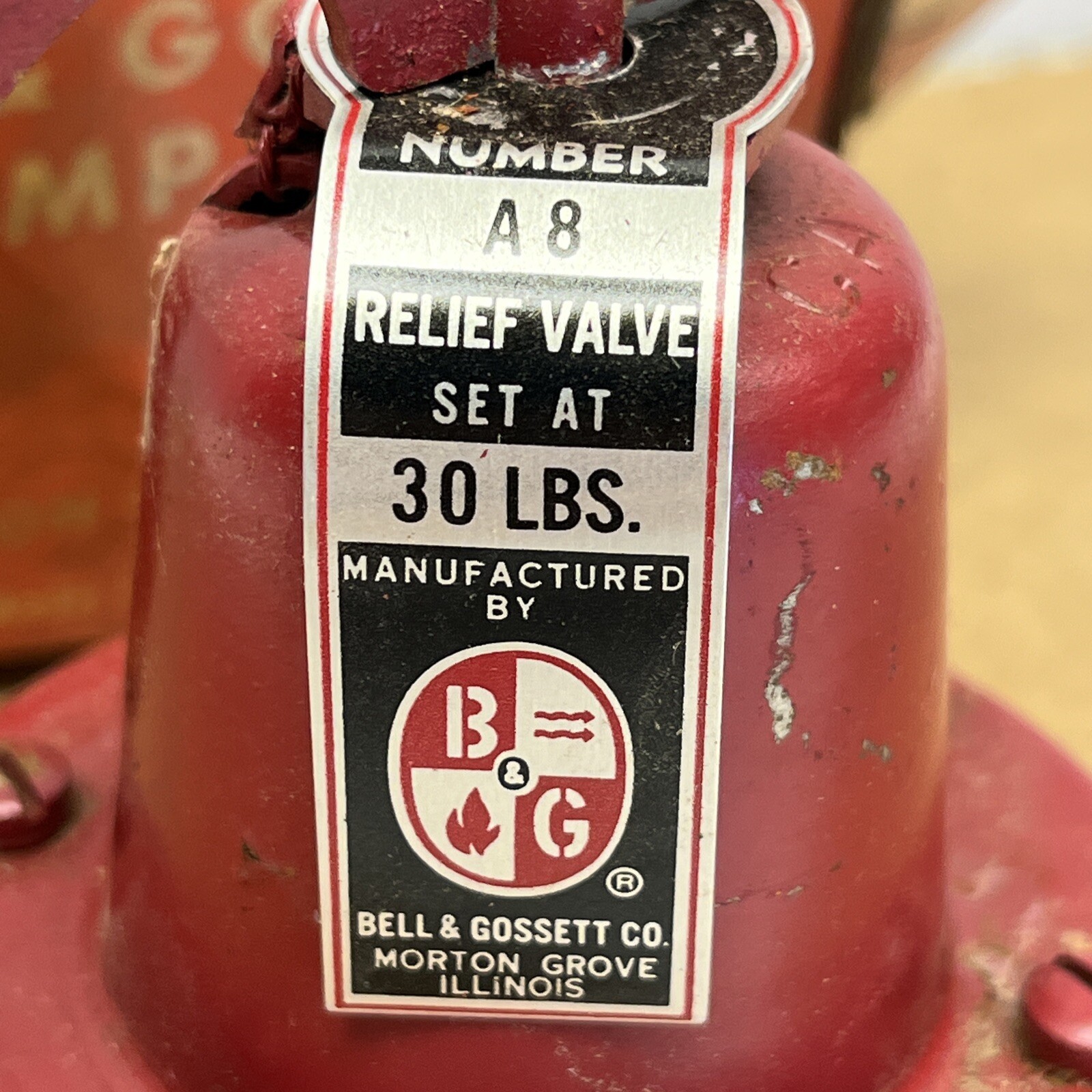 Bell & Gossett 110005 A-8 Relief Valve for sale online | eBay