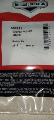 690971 Briggs & Stratton Rocker Cover Gasket | eBay