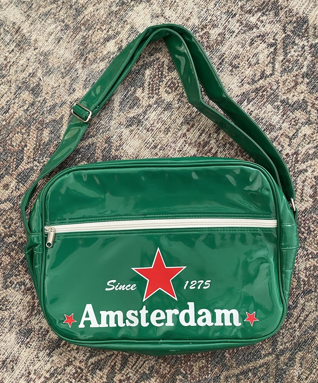 Vintage Heineken Beer Laptop Shoulder Messenger Bag A… - Gem