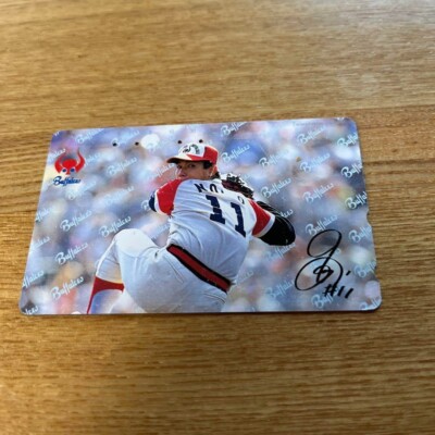 Hideo Nomo Kintetsu Buffaloes Vintage Baseball phone Card 1996' MLB ...