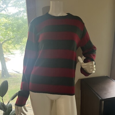 Vintage Y2K Hot Topic Goth Horror Sweater Unisex Small MT:2 Freddy ...